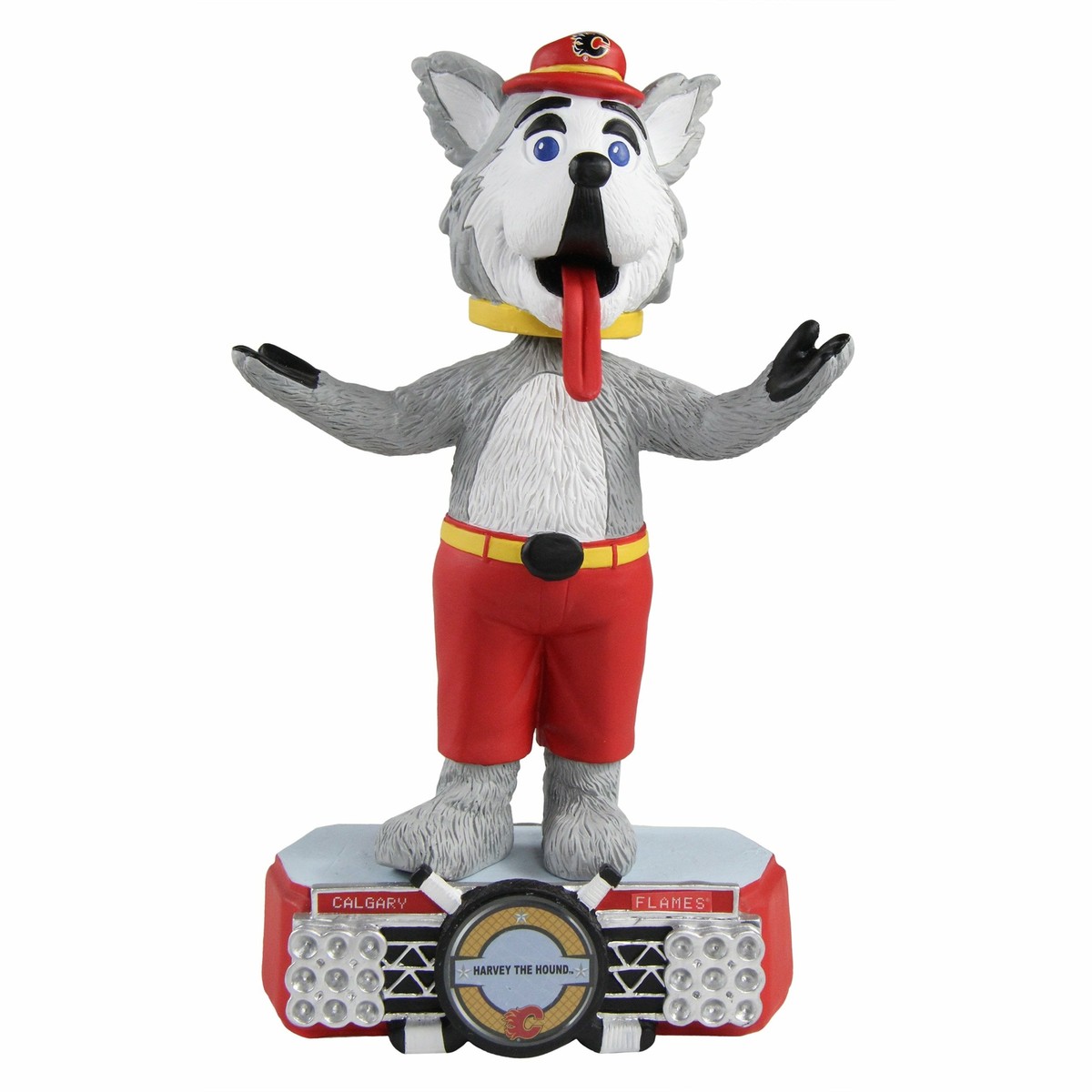 Calgary Flames Mascot Calgary Flames Harvey The Hound GIF Calgary