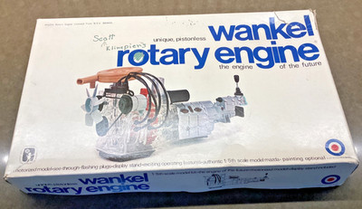 1973 NSU Wankel Rotary Engine Kit by Entex #8201 1/5 Scale Motorized ...