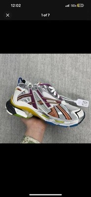 Balenci Multicolored Tracks Sneakers | eBay UK