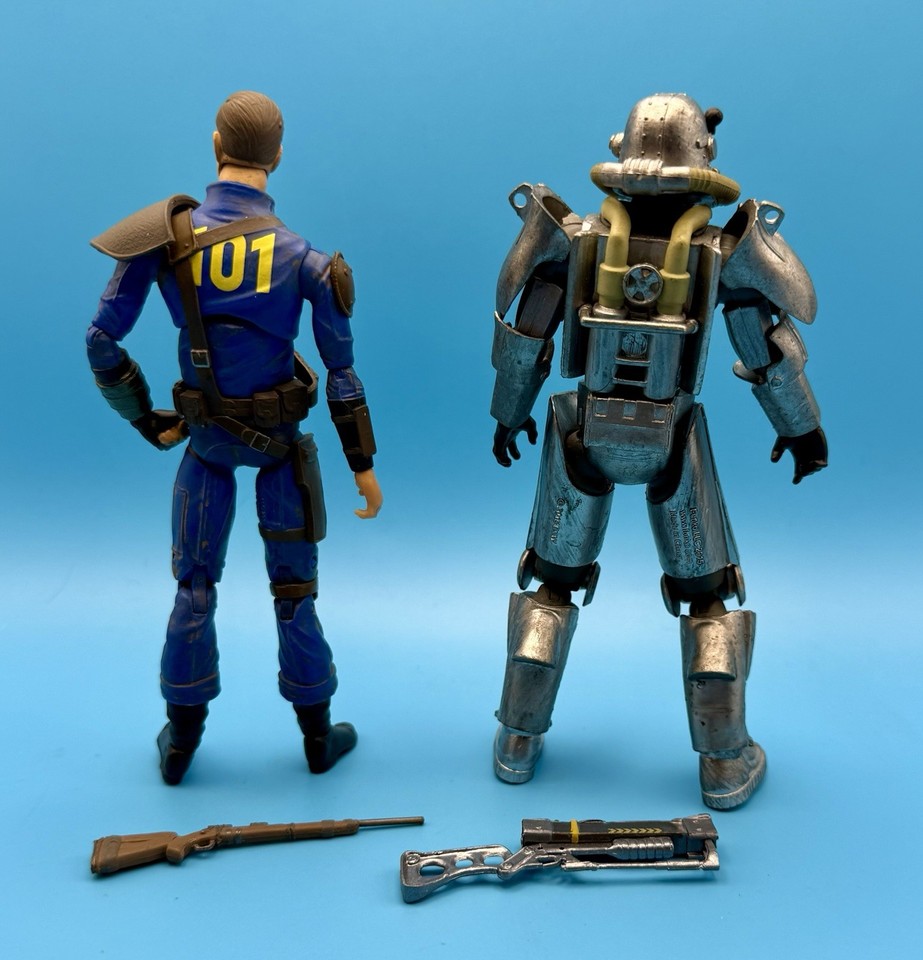 Funko Fallout Legacy Collection No. 2 Power Armor & Lone Wanderer ...