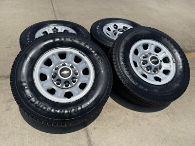 18" Chevy Silverado 2500 3500 GMC Sierra OEM 8096 wheels rims tires ...