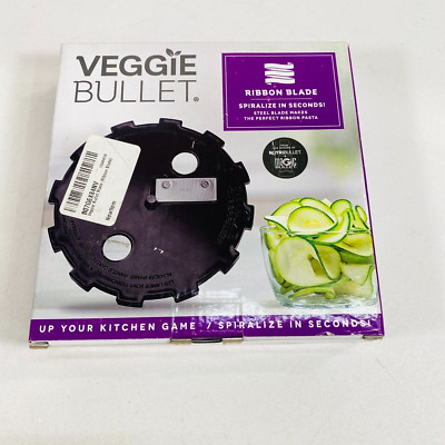 Veggie Bullet Ribbon Blade Slicer Spiralizer | eBay