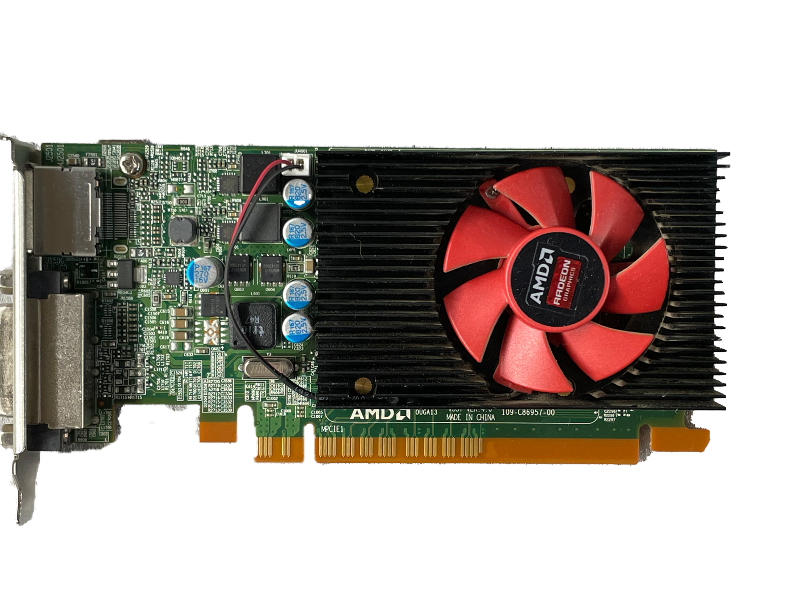0HCPMK Dell AMD Radeon R5 340X 2G DVI-I DisplayPort Graphics Card Low ...