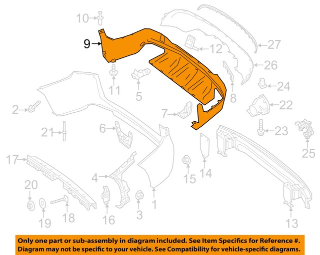 Genuine Mercedes-Benz Lower Trim Panel 2538851825 OEM for sale online ...