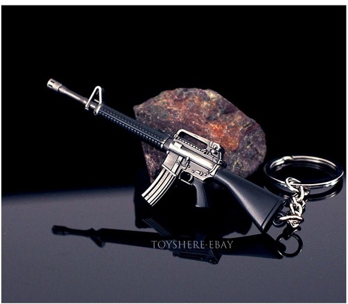 1/12 nice GIFT toy mini gun M16A4 BattleField4 Battleground Keychain | eBay