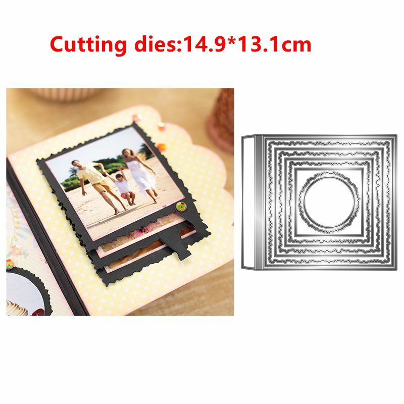 3D Box Metal Cutting Dies For DIY Scrapbooking Embossing Handmade Gift ...