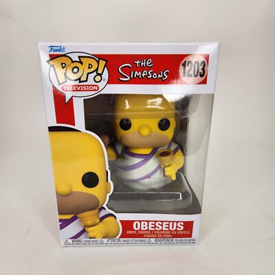 The Simpsons Funko POP Vinyl Figure | Obeseus Homer | eBay