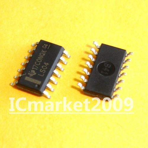 10 PCS SN74LS04DR SOP-14 LS04 SN74LS04D 74LS04 Hex inverters 14-SOIC ...