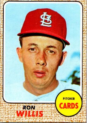 1968 Topps #68 Ron Willis baseball card 10B | eBay