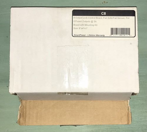 LIFE SAFETY POWER C8 (P) GEN 2 8 OUTPUT LOCK CONTROL BOARD - NEW | eBay