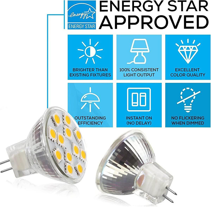 12V 24V MR11 Led Spotlight Bulbs Voltage Not Light 5050smd Landscape 11 ...