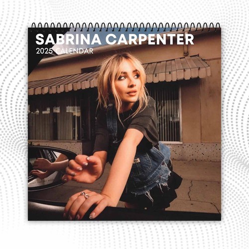Sabrina Carpenter 2026 Celebrity Wall Calendar – Stunning Photos for ...