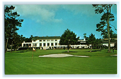 Postcard CA Pebble Beach Del Monte Lodge Seventeen 17 Mile Drive Golf ...