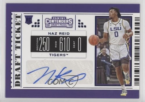 2019-20 Panini Contenders Draft Picks College Ticket Naz Reid #91 ...