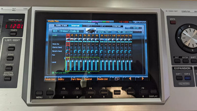 For Roland FANTOM G6 G7 G8 Keyboard LCD Display Screen ！ | eBay