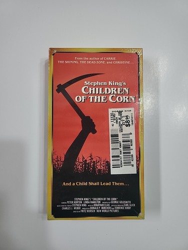 Children Of The Corn Sealed VHS 1992 Horror Stephen King Mint Classic ...
