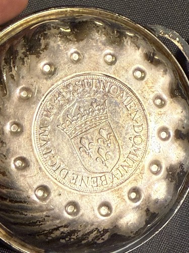 Tastevin Silver Sommelier Wine Tasting Coin Cup | eBay