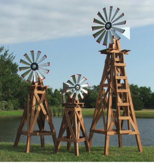 30 Inch Windmill Head and Tail Kit for 8 Foot Windmill Tower | eBay