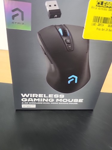 Wireless Gaming Mouse Atrix with RGB for PC Mac 2.4G Dual Mode 7 ...