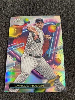 2023 Topps Chrome Cosmic REFRACTOR Carlos Rondon #63 - New York Yankees ...