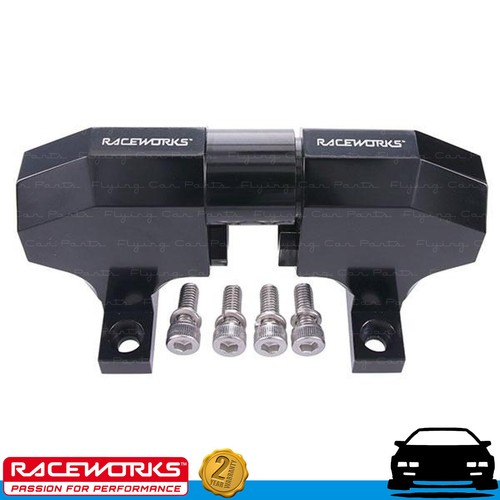 RACEWORKS FLEX Fuel E85 Sensor Billet Bypass Mount Bracket suit FSA-023 ...