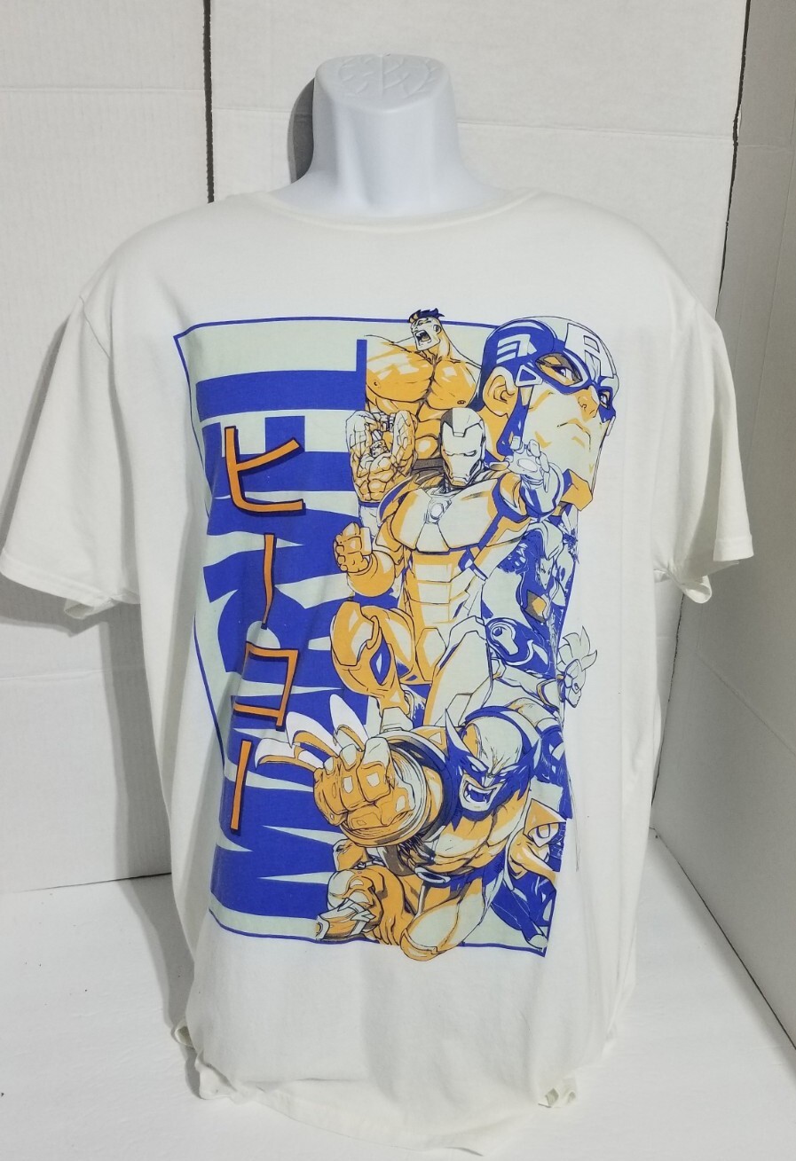 Marvel Comics Manga Kanji Wolverine Captain America H… - Gem