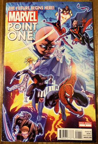 Marvel Point One # 1 - 1st app. Sam Alexander Nova & Kaine Scarlet ...