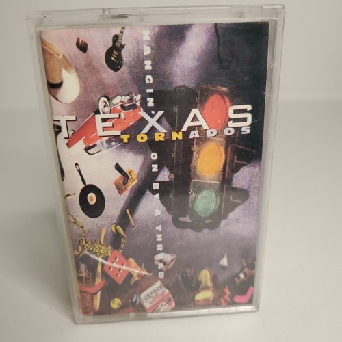 TEXAS TORNADOS Hangin on by a Thread CASSETTE TAPE RARE OOP 1992 TEX ...
