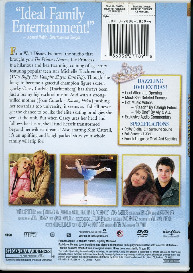 Ice Princess DVD - free shipping | eBay