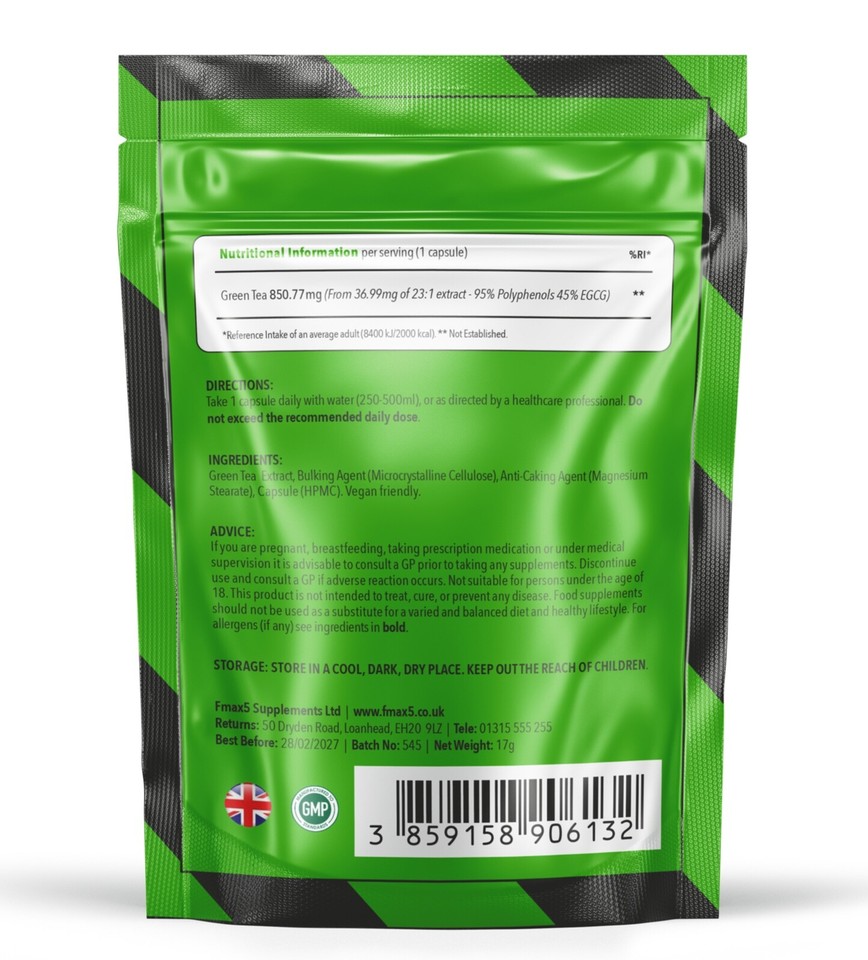 GREEN TEA FAT BURNER CAPSULES STRONGEST SLIMMING WEIGHT LOSS DIET PILLS ...