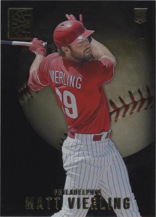 2022 Panini Capstone - Luxury Suite Matt Vierling #111 Gold (RC) for ...