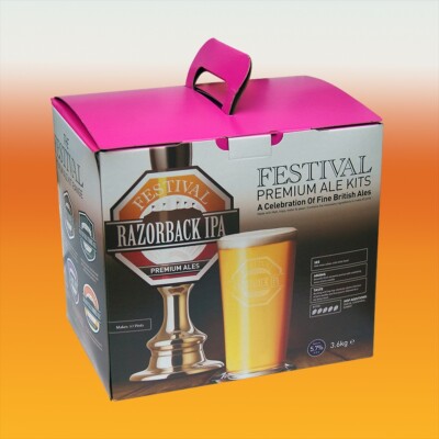 Festival Premium Ale - Razorback IPA - 40 Pint Homebrew Beer Kit | eBay