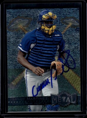 1996 Metal Universe #123 Autographed Sandy Martinez Trading Card | eBay