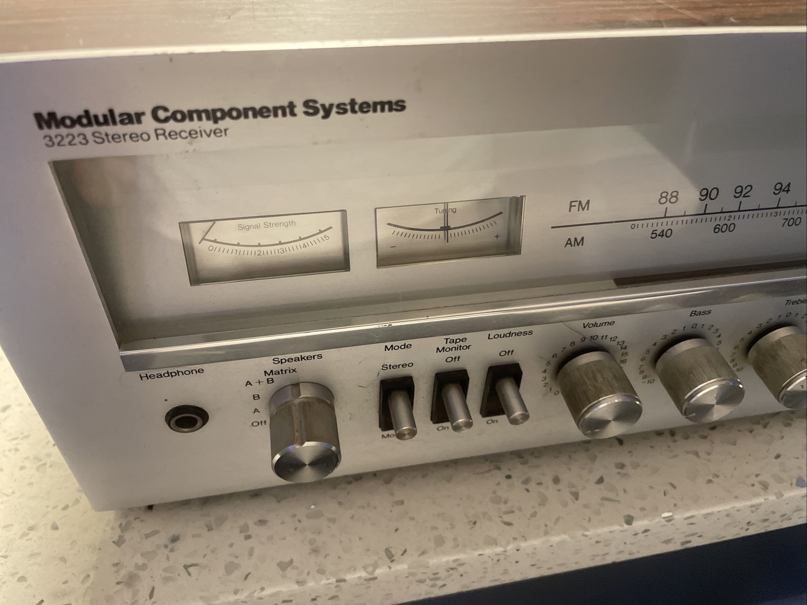 Vintage Modular Component Systems MCS 3223 Stereo Receiver PARTS | eBay