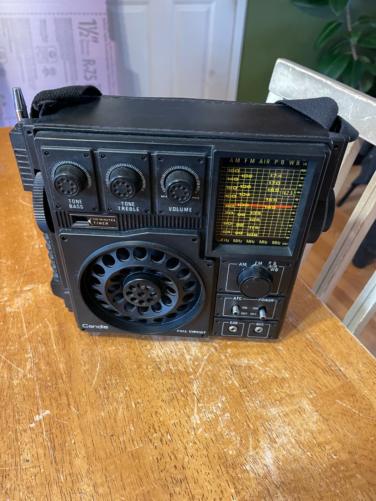 1970S CANDLE JIL MODEL 890 PORTABLE RADIO BOOMBOX GHETTOBLASTER X-RARE ...