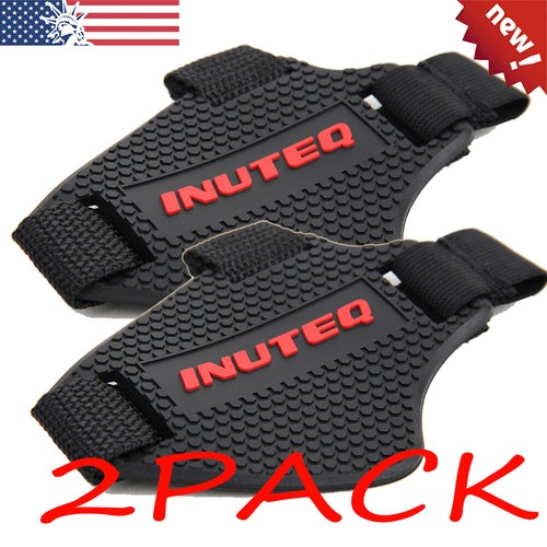 2PACK Motorcycle Shoe Boot Protector Cover Protective Rubber Gear ...