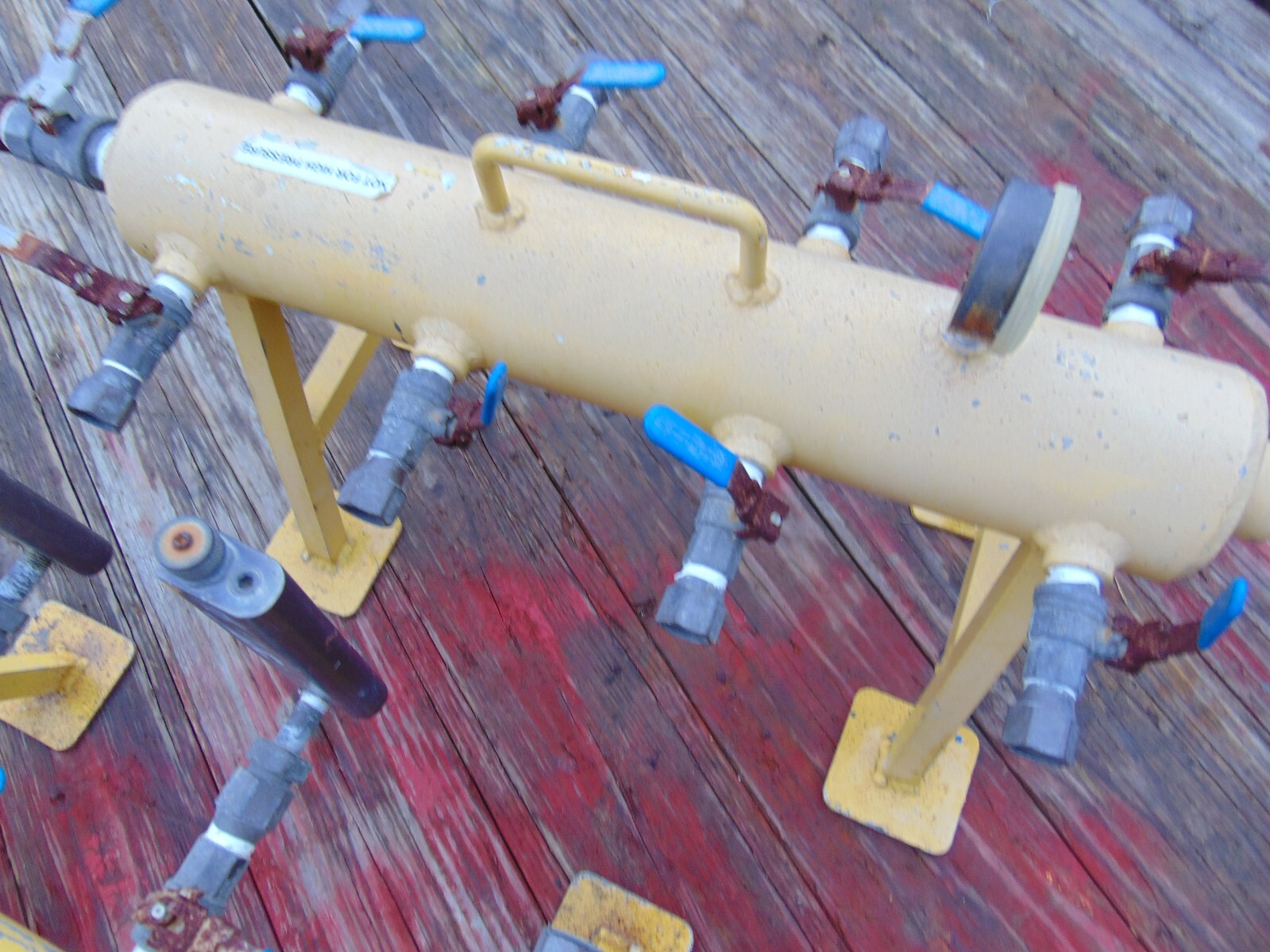 (1) Pneumatic Air Spider Tank Multi-Port for Air Compressor Multi Tools ...