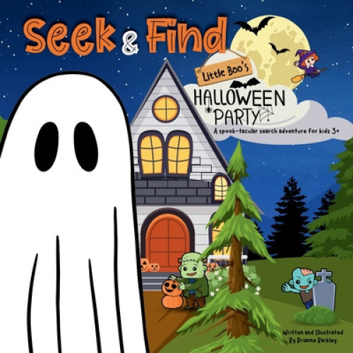 Seek & Find Halloween Party [Large Print] by Brianne Barkley ...