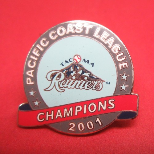 Tacoma Rainiers 2001 Champion Hat Pin. Seattle Mariners AAA Team | eBay