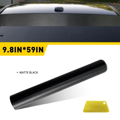 60Inches Matte Window Black Sun Visor Strip Tint Film Windshield UV ...