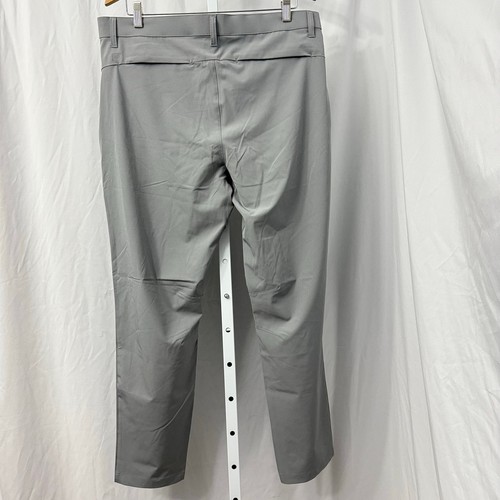Fabletics The Only Pant Mens 35 x 30 Hemmed Golf Performance Gray ...