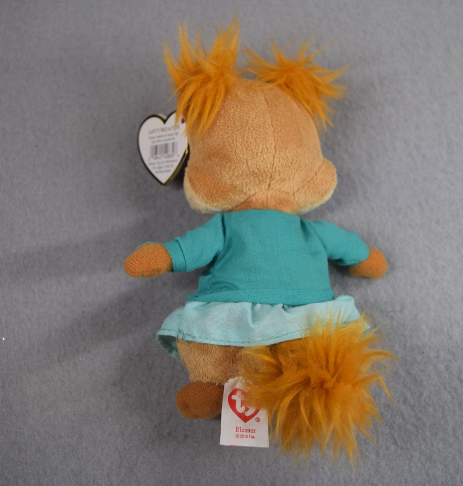 Ty Beanie Baby Eleanor Chipette Alvin and the Chipmunks 6" Plush Toy | eBay