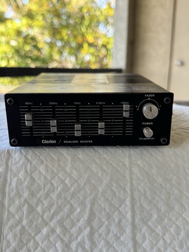 Clarion 100 EQB-3 Graphic Equalizer Booster | eBay