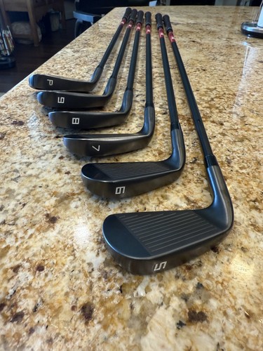 Avoda Black Custom Golf Clubs 5-PW w/KBS TGI Tour Graphite 110 Black ...