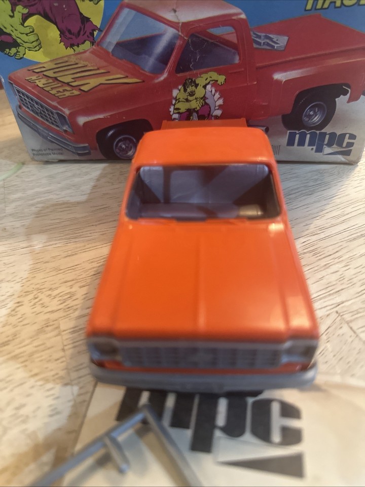 1978 SQUARE BODY CHEVY VINTAGE INCREDIBLE HULK HAULER MPC Snap Model | eBay