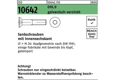 Reyher Vis ISO 10642 Innensechskant | eBay