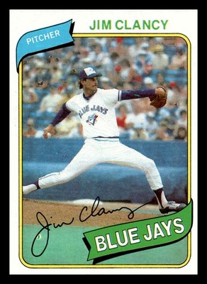 Jim Clancy 1980 Topps #249 Toronto Blue Jays NM-MINT | eBay
