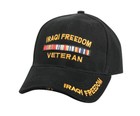 Deluxe Low Profile Military Insignia Caps - Veteran of Wars Hats - Be ...