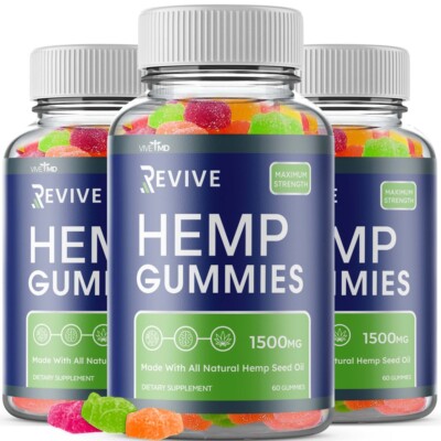Revive Gummies with Advanced Formula Organic Extract - Official Formula ...