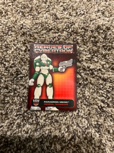 Transformers Heroes of Cybertron Paradron Medic -Medical Technician ...